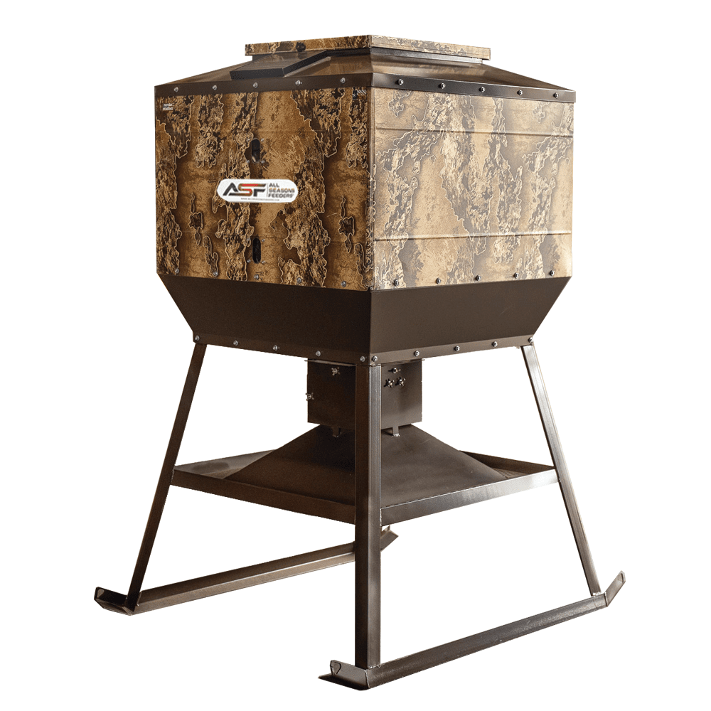 Realtree Deer Feeder | Camo Corn Pro - 600 or 1,000 lbs.