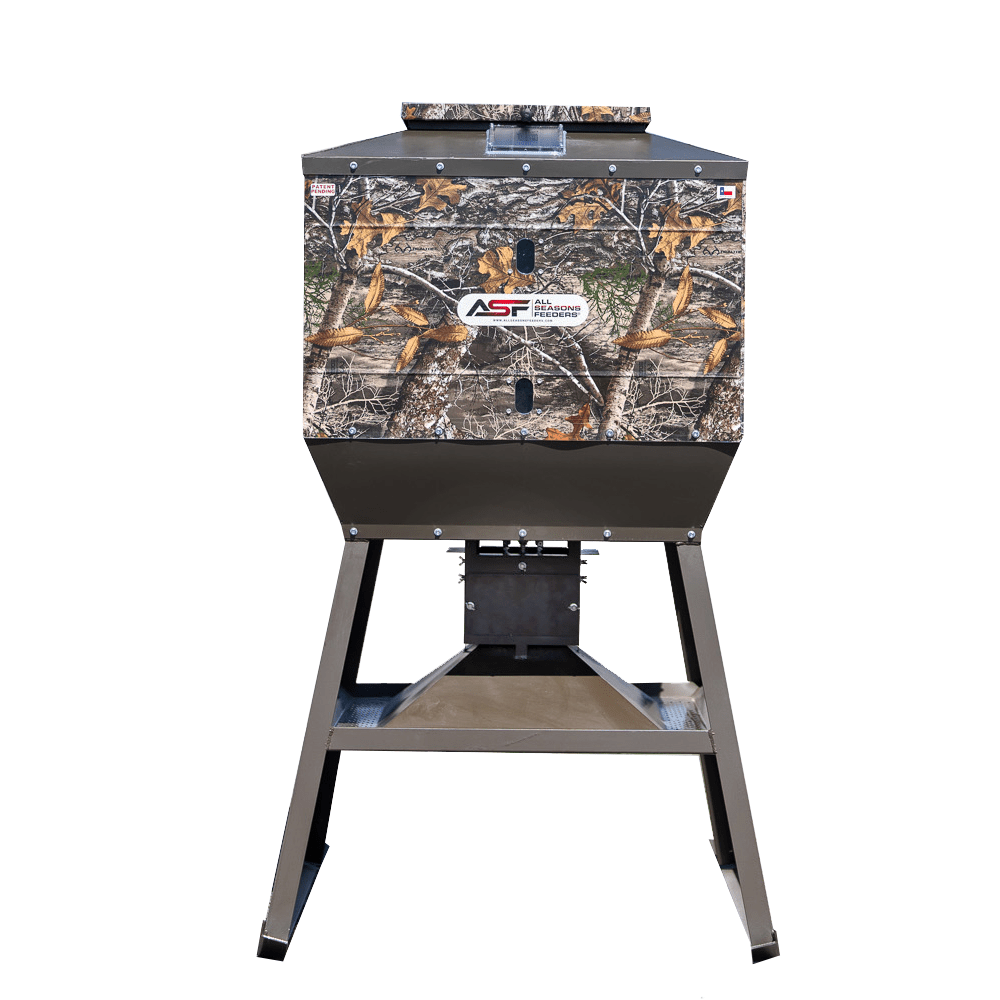 Realtree Deer Feeder | Camo Corn Pro - 600 or 1,000 lbs.