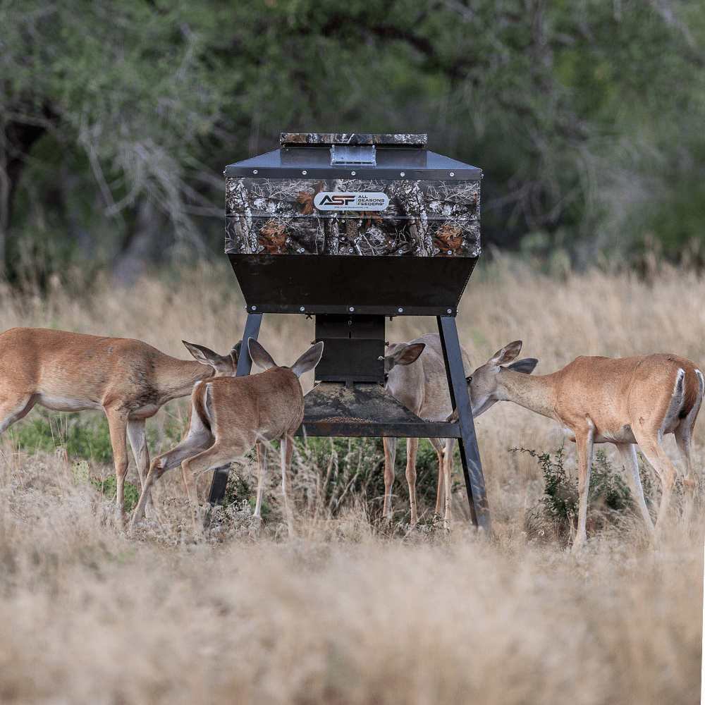 Realtree Deer Feeder | Camo Corn Pro - 600 or 1,000 lbs.