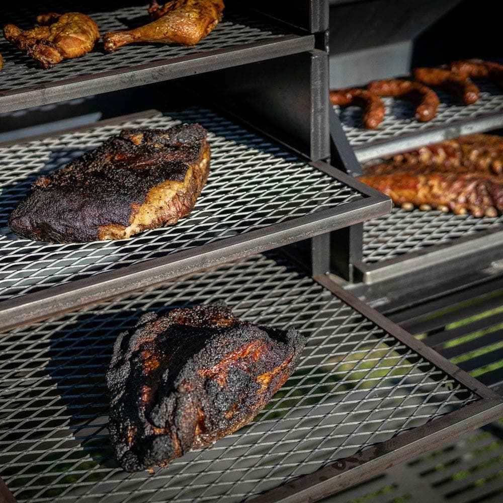 Heavy-Duty BBQ Smoker | Large Smoker Grill with Fire Box