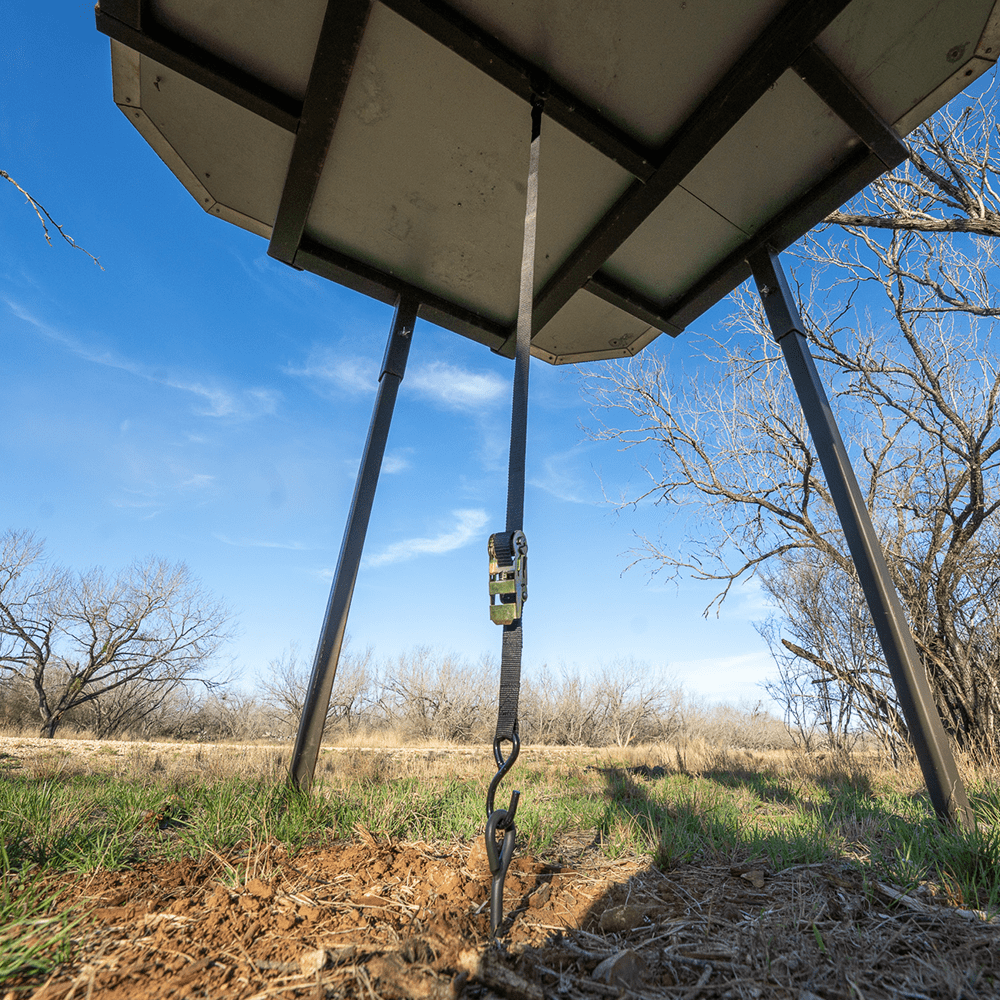 Blind Anchor | Deer Stand Anchor Kit | All Seasons Feeder