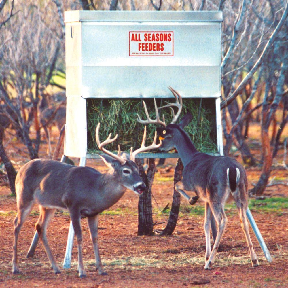 Hay Feeder for Deer & More | Covered Square Bale Feeder