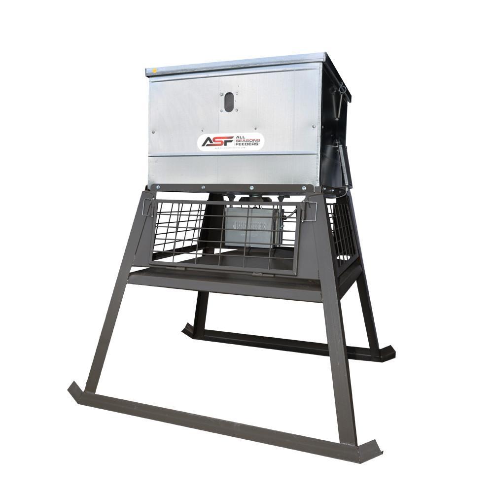 All Seasons Feeders 300-lb. Stand & Fill Broadcast Feeder